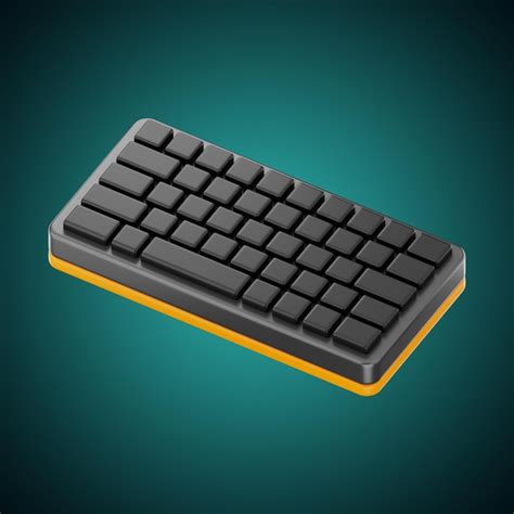 62000 Keyboard Render Pictures