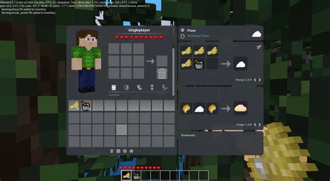 Quick Crafting Not Giving Replacements Back In Latest Dev Version Of Minetest Issue