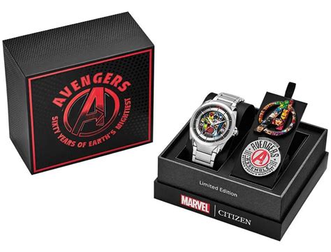 Citizen And Marvel Release A Limited Avengers 60th Anniversary Watch