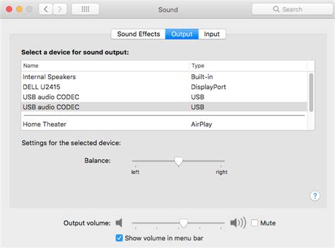 no sound output from playback device on audacity only macos