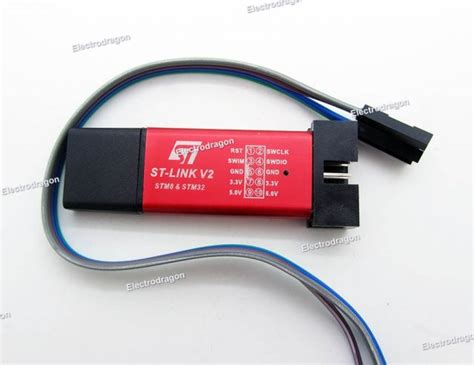 St Link V2 Programmer For Stm8 Stm32 Electrodragon