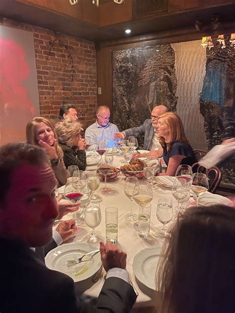 Chris Larsen On Linkedin Out Celebrating With Some Halmar Ogs At Carbone And Then With Asi Wind