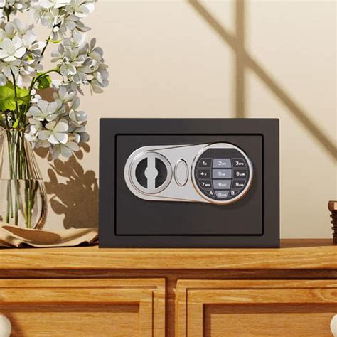 Deblit Small Fireproof Safe Box For Home Use With Keysandcode Mini Safe