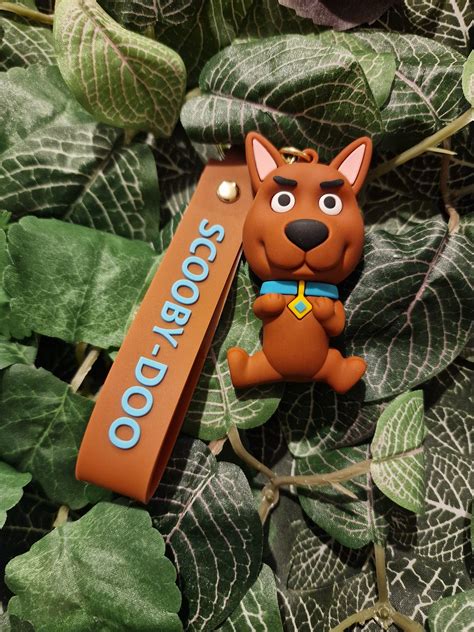 Scooby Doo Scooby Doo T Keychain Keyring Bagtag Scrappy T Car Keys Keys Character