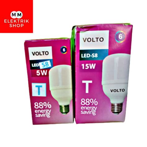 Jual Lampu Led Kapsul Watt Watt Daylight Putih Led Volto Shopee Indonesia