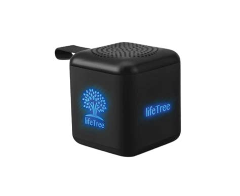 Mini Cube Bluetooth Speakers Custom Light Up Logo Ts Tellurian