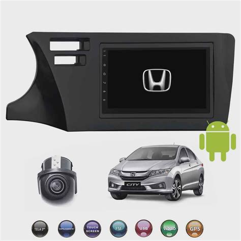 Central Multimídia Honda City 2015 2016 2017 Android Submarino