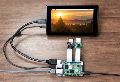 Mini Base Boardb For Raspberry Pi Compute Module 4onboard Connector