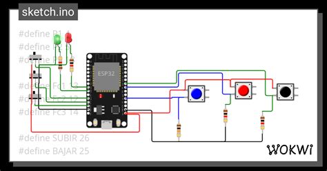 Led2 Wokwi Esp32 Stm32 Arduino Simulator