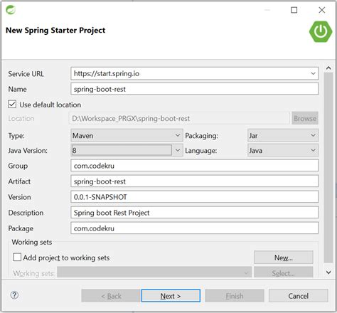 how to create a rest api using spring boot codekru