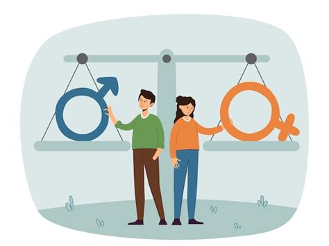 Clipart De Igualdad De Hombres Y Mujeres