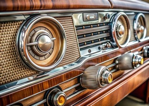 Classic Electronics And Vintage Tech Gadgets Premium Ai Generated Image