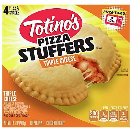 Totinos Triple Cheese Pizza Stuffers 4 Count 141 Oz Safeway