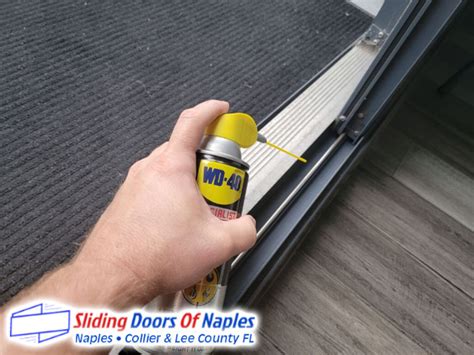 Making A Sliding Glass Door Easier To Open And Close