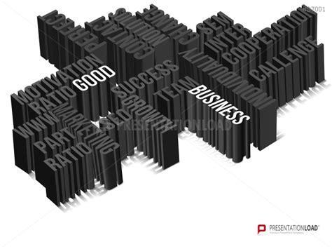 3d Text Powerpoint Template