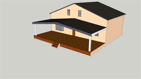 Basic House 3d Model
