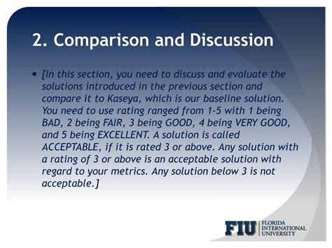 Ppt A Feature Based Analysis And Comparison Of It Automation Tools Comparing Kaseya To