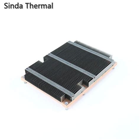 중국 사용자 정의 알루미늄 핀 구리 플레이트 히트 싱크 제조 업체 도매 견적 Sinda