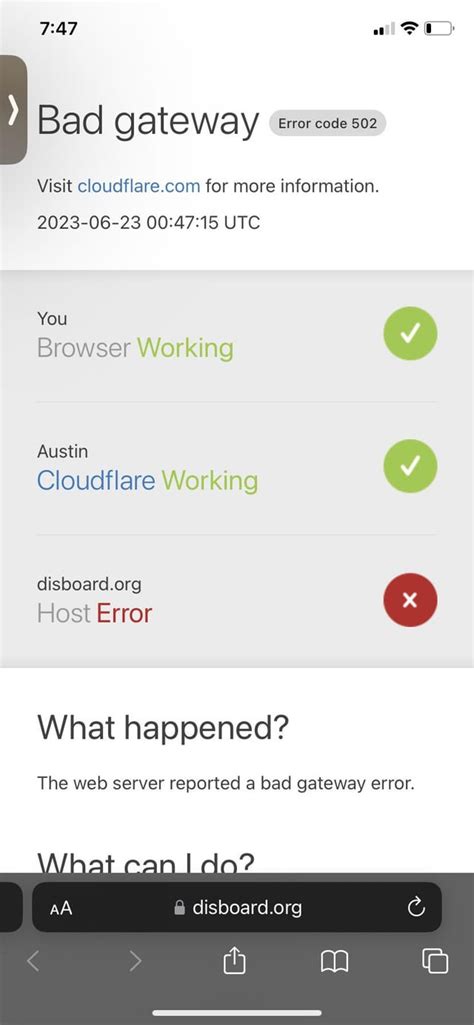 Is disboard down for anyone else? : r/Disboard