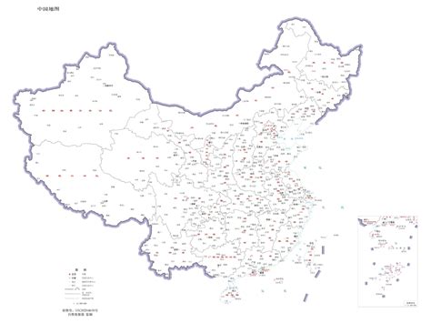 中国地图高清版大图 最新 个省份全图可放大