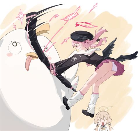 7gao Hifumi Blue Archive Koharu Blue Archive Peroro Blue Archive Blue Archive Light