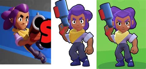 All Shelly Models R Brawlstars