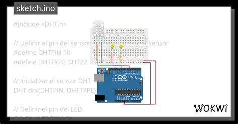 Dht 22 Wokwi Esp32 Stm32 Arduino Simulator