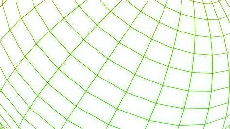 Spherical Cell Moves On White Background Design Animation Of Simple Moving Grid With Circular