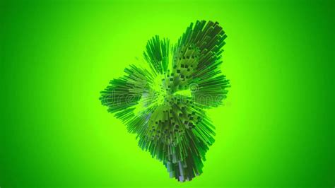 Abstraction Wave Form For Background Abstract Motion Loop 3d