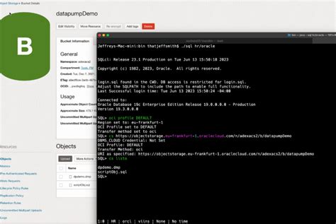 Oracle Sqlcl Supports Your Oracle Cloud Oci Apis