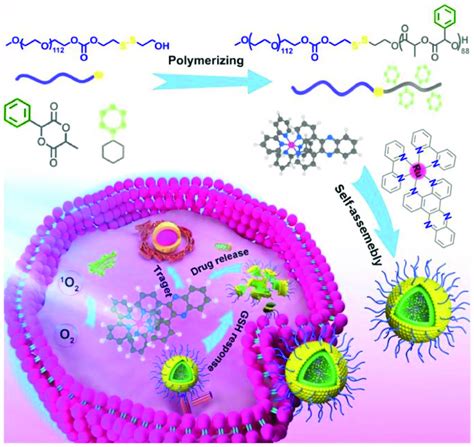 Schematic Illustration Of Biodegradable Ru Containing Polylactide Download Scientific Diagram