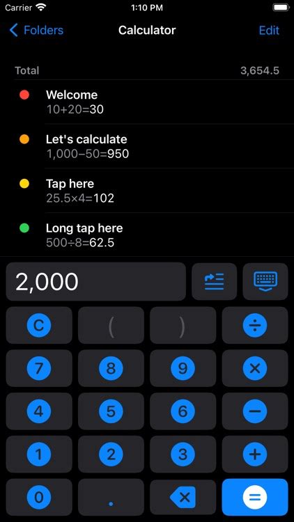 Calculator Widget Calc Notes By Fugapiyo Inc