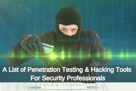 penetration testing hacking tools hacker combat