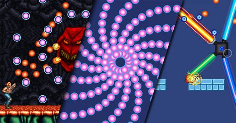 Variabullet2d Projectile And Bullet Hell System Game Toolkits Unity