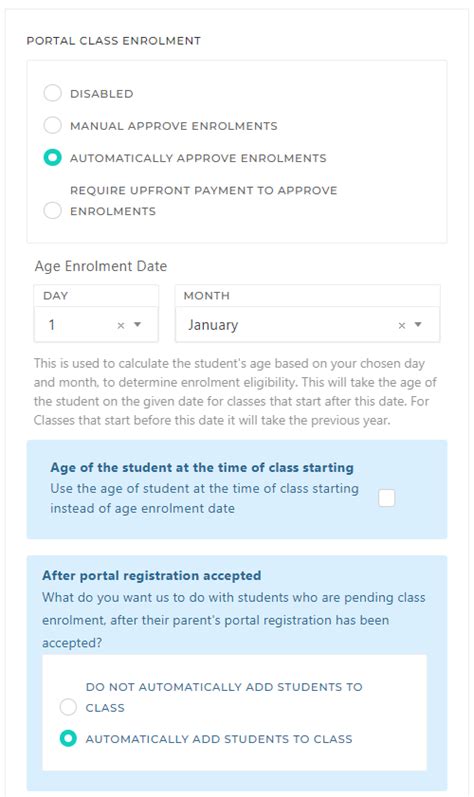 How To Activate Online Class Enrolment