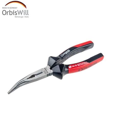 곡형 롱노즈 플라이어 [200mm R Grip] 디바이스마트