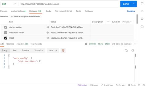 Error When Making Requests To A Neo4j Api Help Hub Postman Community