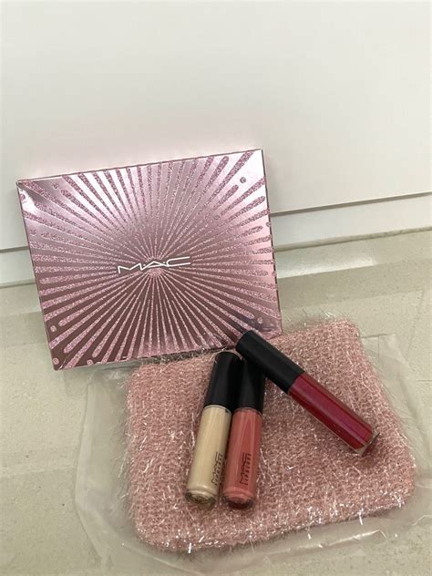 Mac Mini Lipglass Set Beauty And Personal Care Face Makeup On Carousell