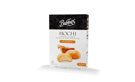 Bubbies Brings Back Its Seasonal Pumpkin Mochi Ice Cream 2019 09 19 Dairy Foods