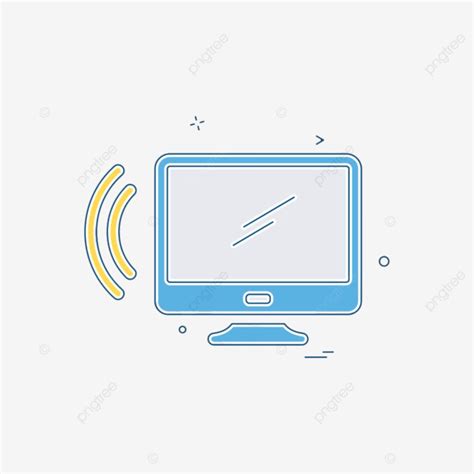 Screen Design Vector Art PNG, Screen Icon Design Vector, Object, Icon, Internet PNG Image For ...