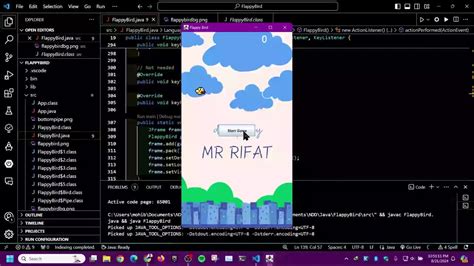 Mohibur Rahman Rifat On Linkedin 🚀 Flappy Bird Clone In Java Swing Im
