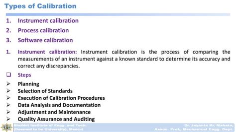 Importance Of Calibration And Assurance In Quality Control Pdf Manufacturing Industry