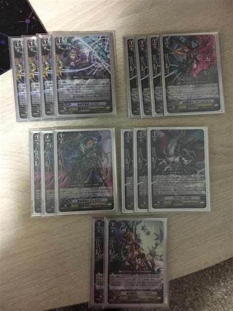 Cardfight Vanguard G Series Shadow Paladin Luard Deck Hobbies And Toys