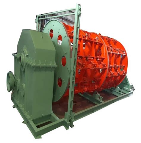 50 Hz Mild Steel 48 Bobbin Armouring Machine Automation Grade