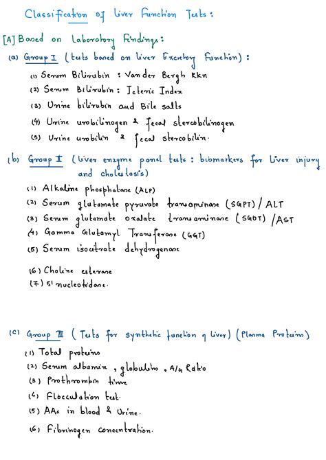 SOLUTION Liver Function Test Overview Biochemistry Full Notes Studypool