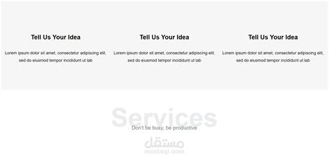 تصميم صفحات Html Css مستقل