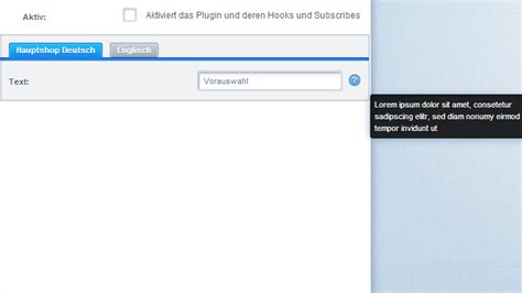 Plugin Configuration