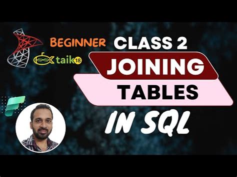 Class How To Use Multiple Joins In SQL By Taik