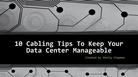 10 Cabling Tips To Keep Your Data Center Manageable Shelly Chapman Page 1 10 Flip Pdf