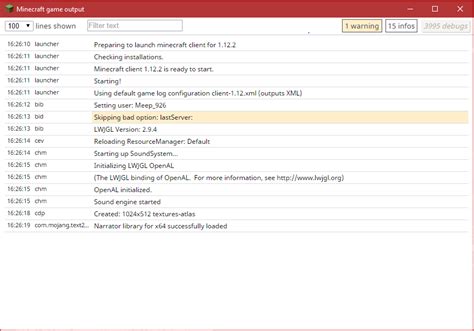 Minecraft Freezes At Main Menu Java Edition Support Support Minecraft Forum Minecraft Forum